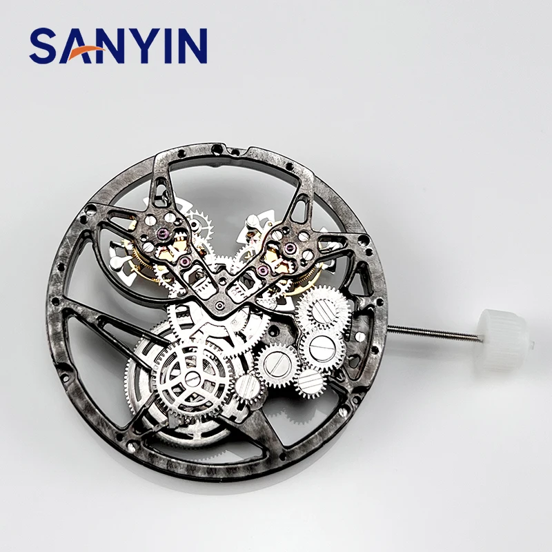 SANYIN Double Tourbillon OEM Factory Customted Watch Movement