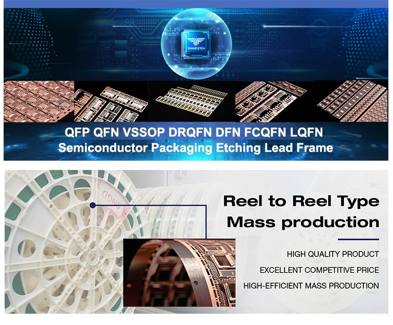 QFP QFN VSSOP DRQFN DFN FCQFN LQFN IC Carrier Photo Etching ...