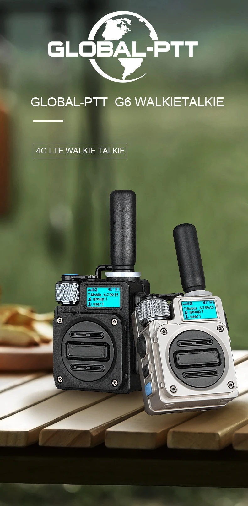 4g G6 Lte Ip Poc Radio Global Network 200km 5000km Long Range ...