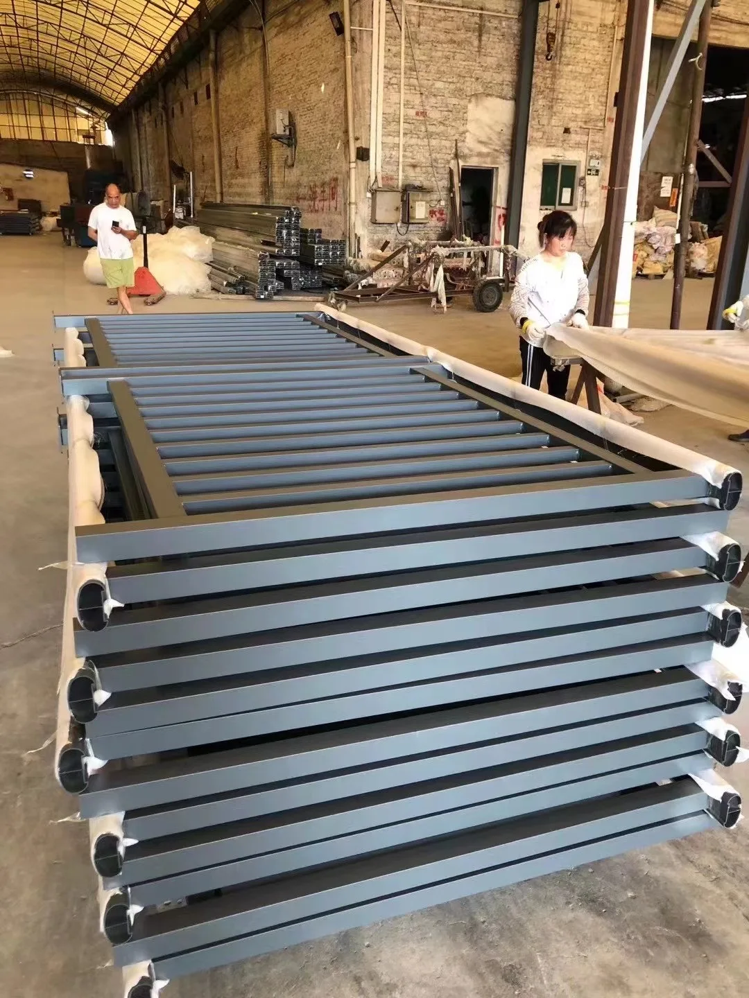 Aluminum Automatic System Sliding Gate for Garden & Driveway