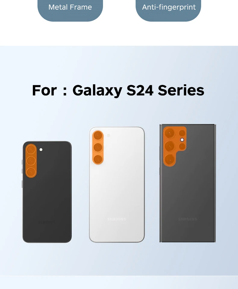 Newest Models Transparent Rear Camera Protector Glass For S24 Ultra ...