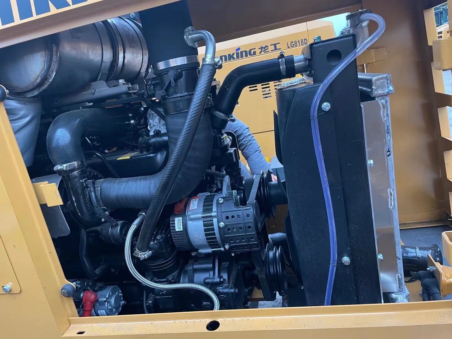 Lonking Large Scale Wheel Loader Lg820 For Heavy Duty Work Sturdy ...