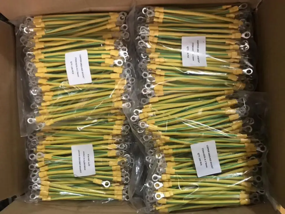 Solar Module Bvr Yellow Green Earthing Grounding Shunt - Buy Cable ...