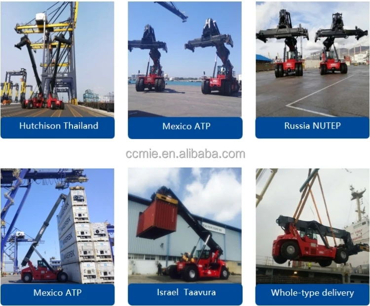 45 Ton ZPMC Reach Stacker for Containers Port Reach Stackers Price ...