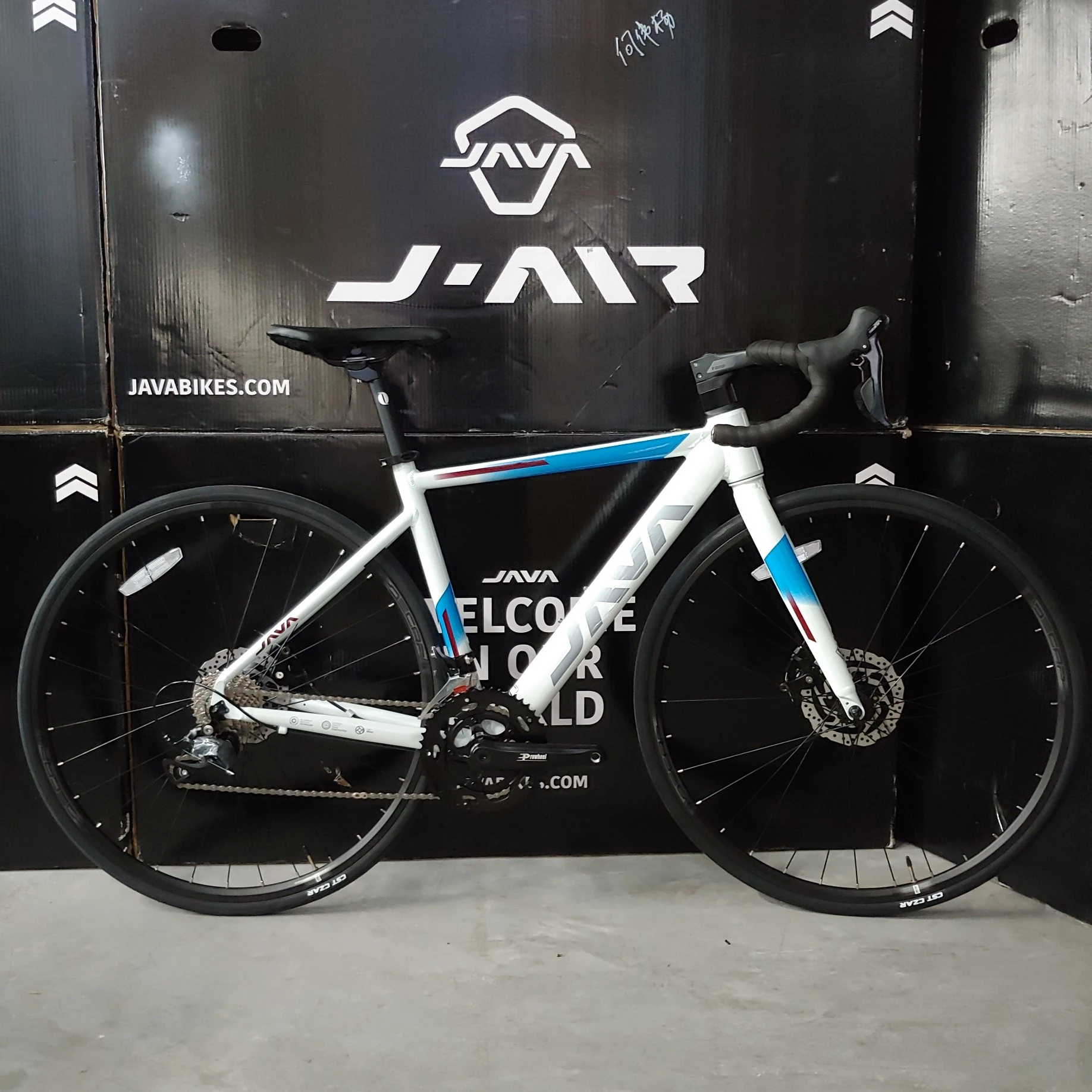 Java RONDA Road Bike - 18 Speed Gravel Cycle with Disc Brakes