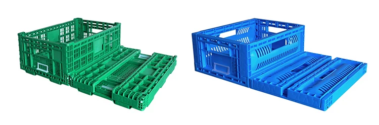 Heavy Duty Mesh Style Agriculture Collapsible Container Folding Storage ...