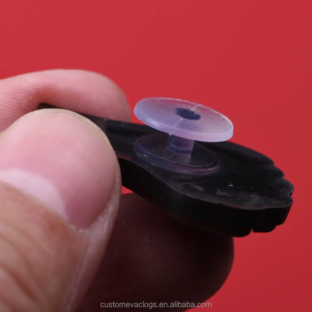 Clog Back Button Charms Transparent Making Accessories - Buy Clog ...