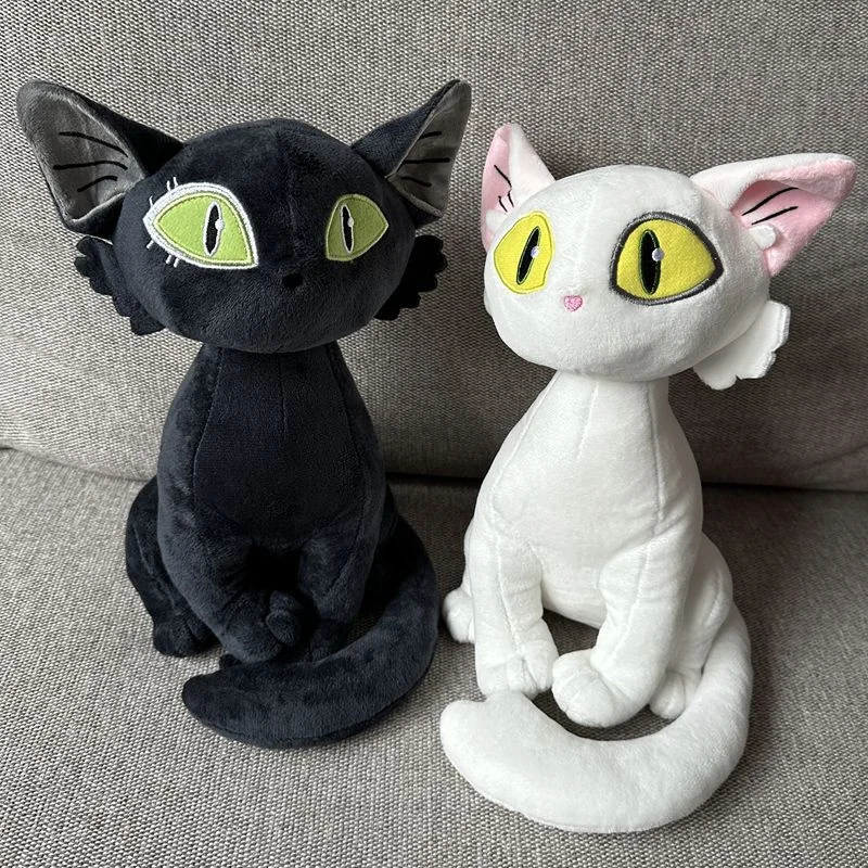 30cm Suzume No Tojimari Anime Plush Toy Daijin Cat And Sadaijin Black ...