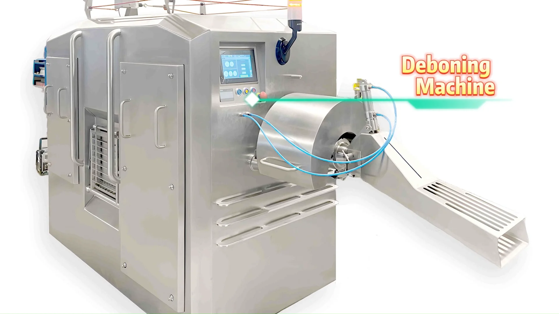 Mechanical Deboned Deboner Beef Chicken Wing Meat And Bone Separator ...
