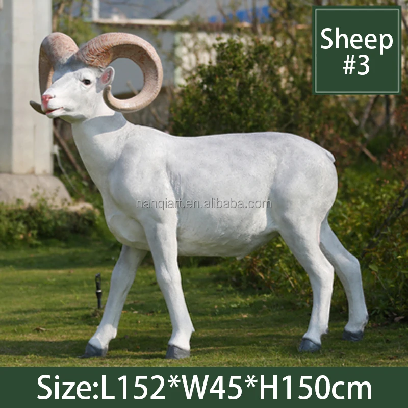 Home Park Garden Big Animal Sculpture Hand Made High Quality Fiberglass ...