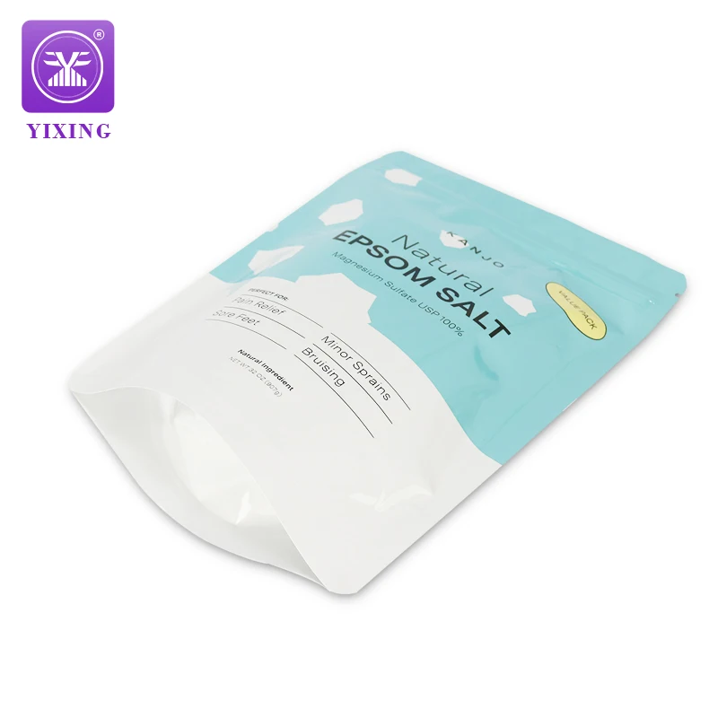 Yixing Custom Packaging Bags Spa Calming Bath Natural Epsom Salt Bath ...