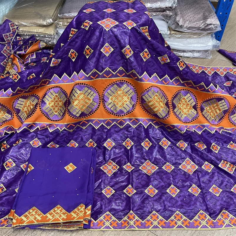 Shop High Quality Bazin Fabric - African 100% Cotton