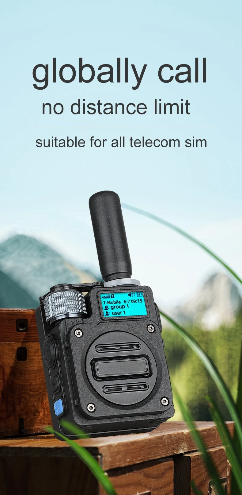 4g G6 Lte Ip Poc Radio Global Network 200km 5000km Long Range ...