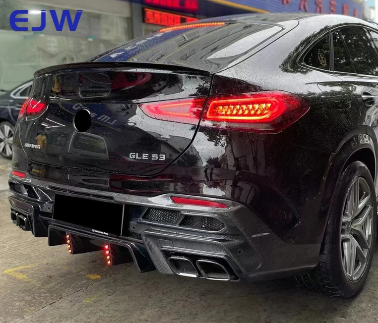 Ld Style Front Lip Rear Diffuser Car Spoilers Car Bumpers For Merceds ...