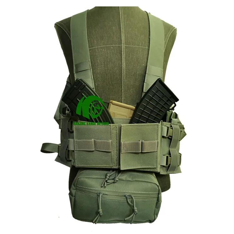 Kango Tactical Chest Rig Bag Walkie Talkie Chest Rig Tactical Universal ...