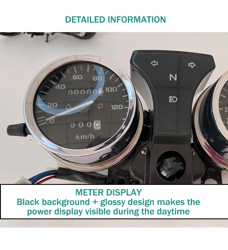 Velocimetro Digital Universal Speedometer Motorcycle Tacometro Digital ...