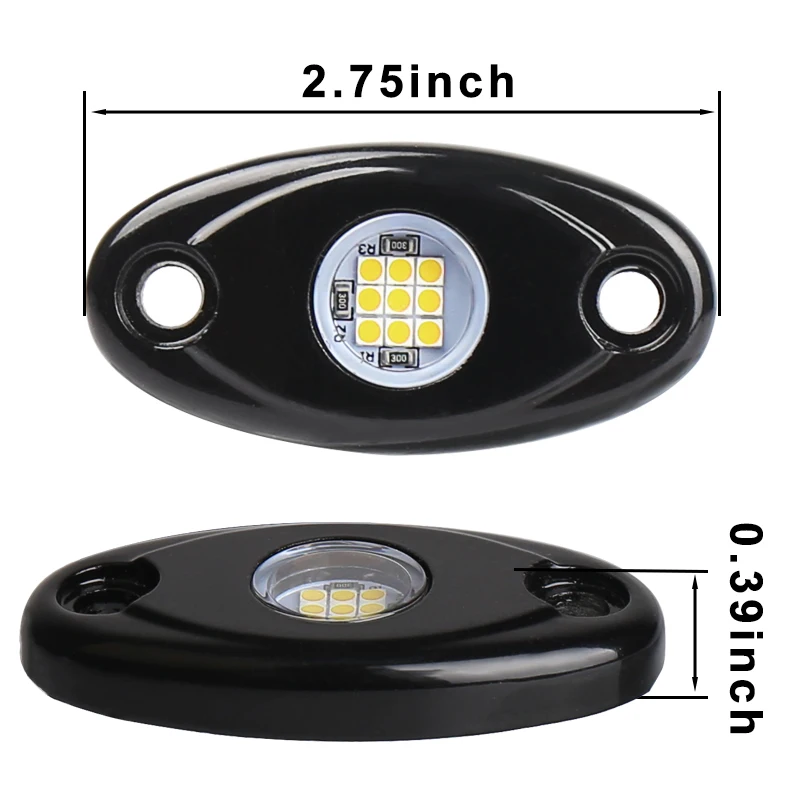 Waterproof Underbody Glow Trail Rig Lamp Underglow Led Neon Light For ...