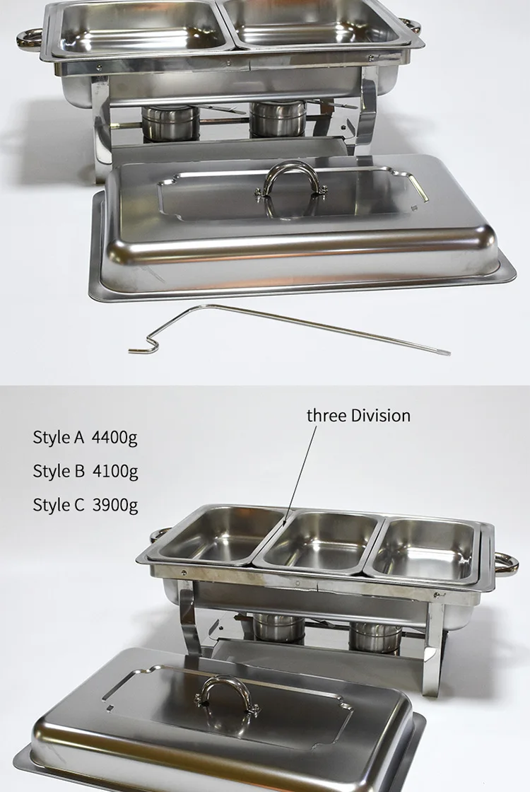 Stainless Steel Buffet Trays - Efficient Food Warmers