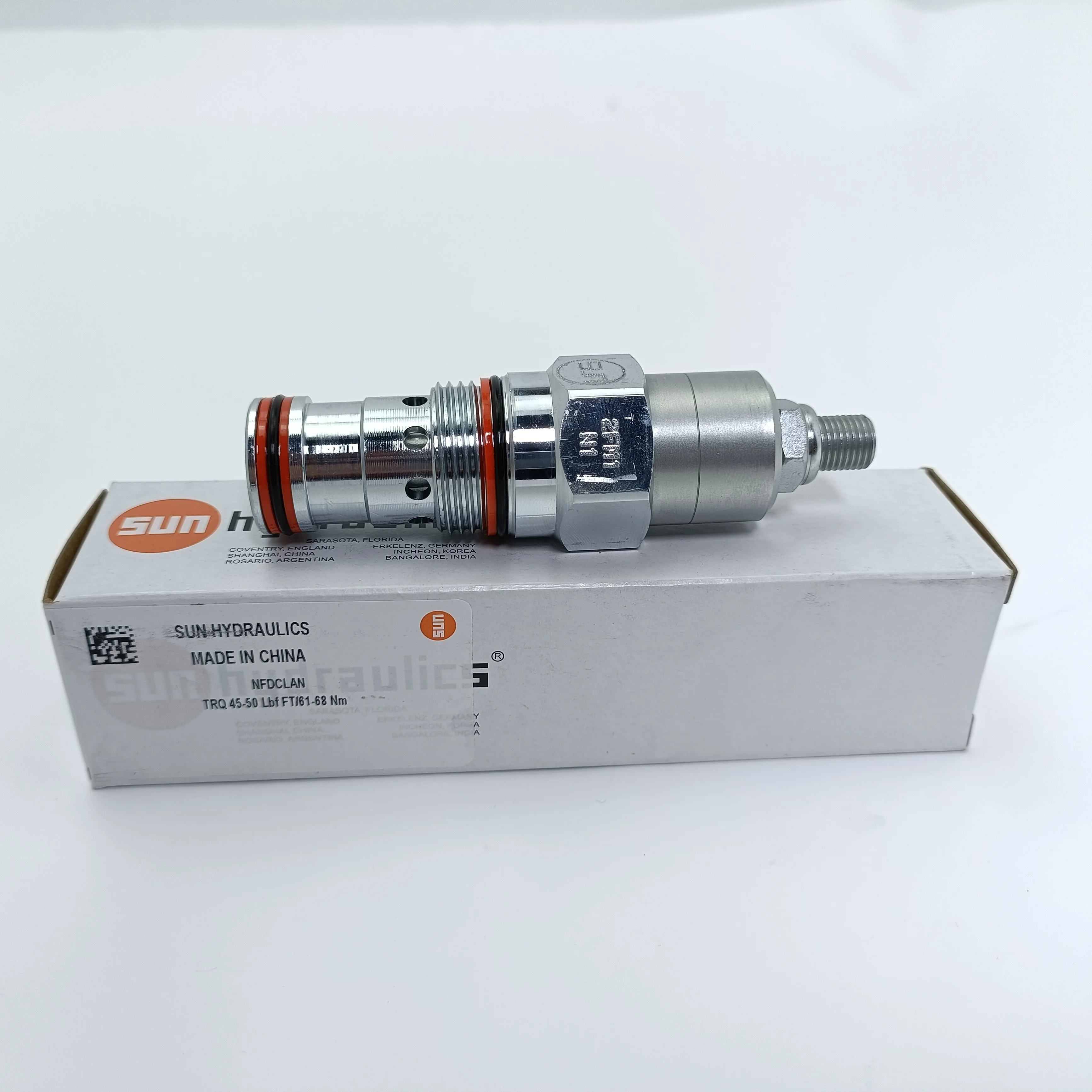 SUN Cartridge Balancing Valve - Standard Hydraulic Solution