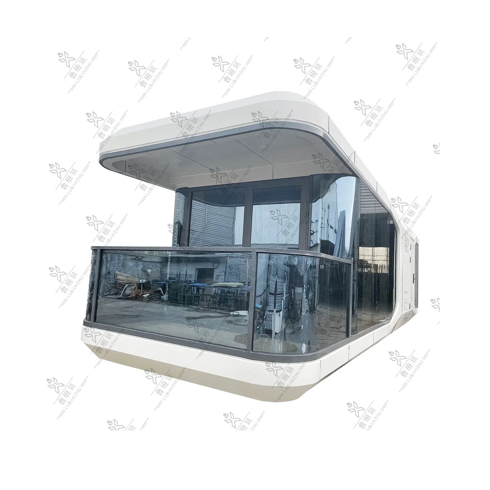 High-End Prefab Capsule House: Modern Mobile Container Hotel for Villas ...