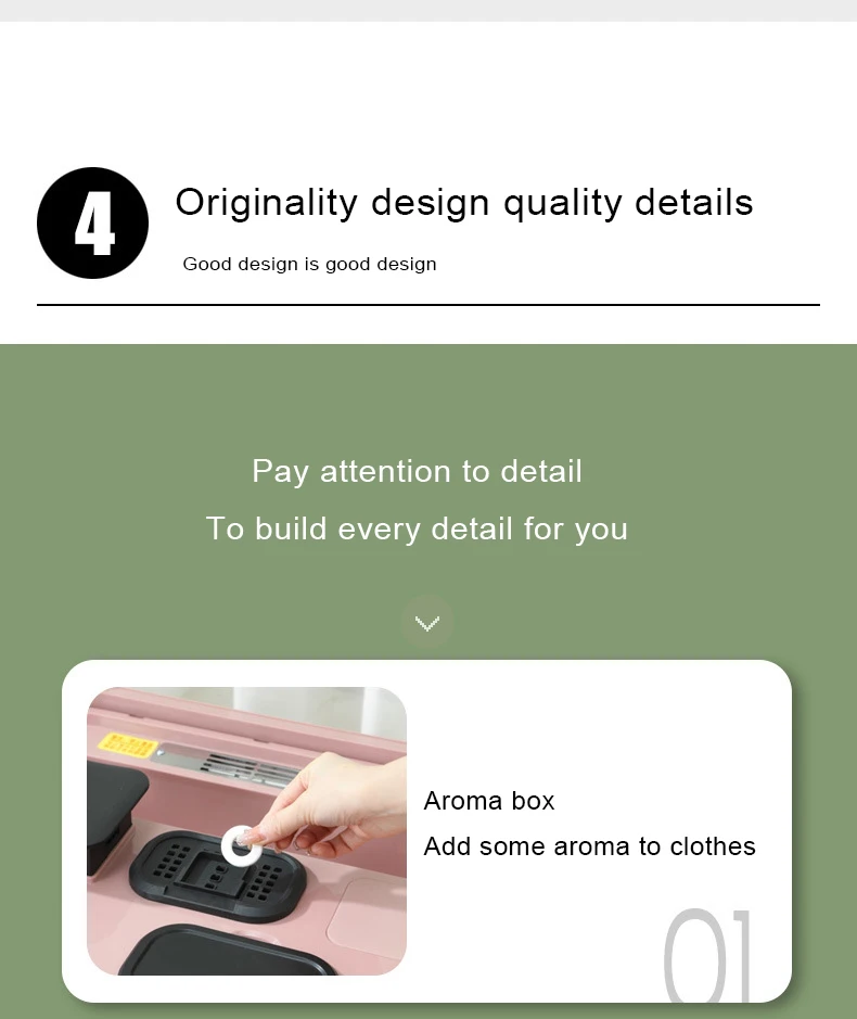 Smart Steam Clothes Care Machine - Sterilization & Mite Removal