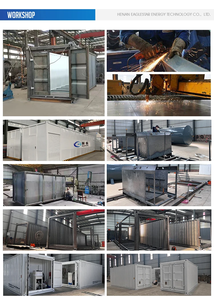 40ft Container Portable Fuel Station Storage Containers Tank Without ...