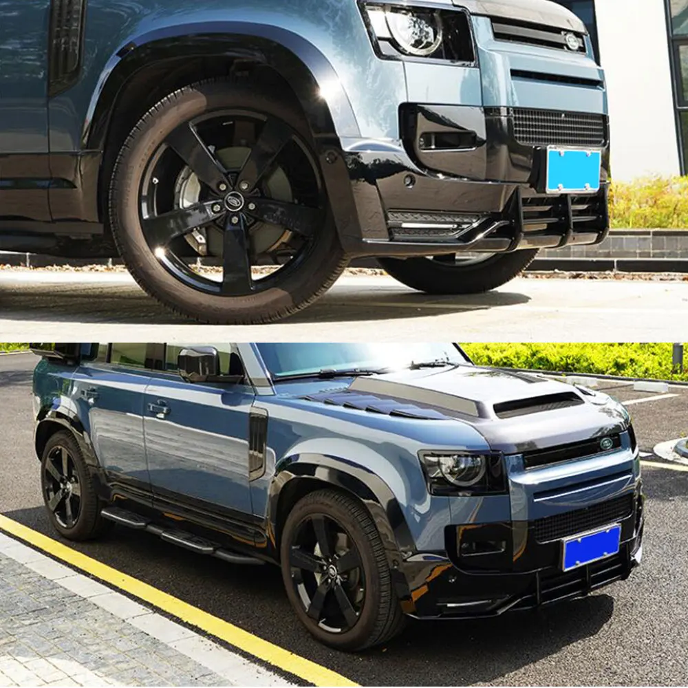 New Design Front Bumper Lip For Landrover Land Rover Defender 90 110 ...