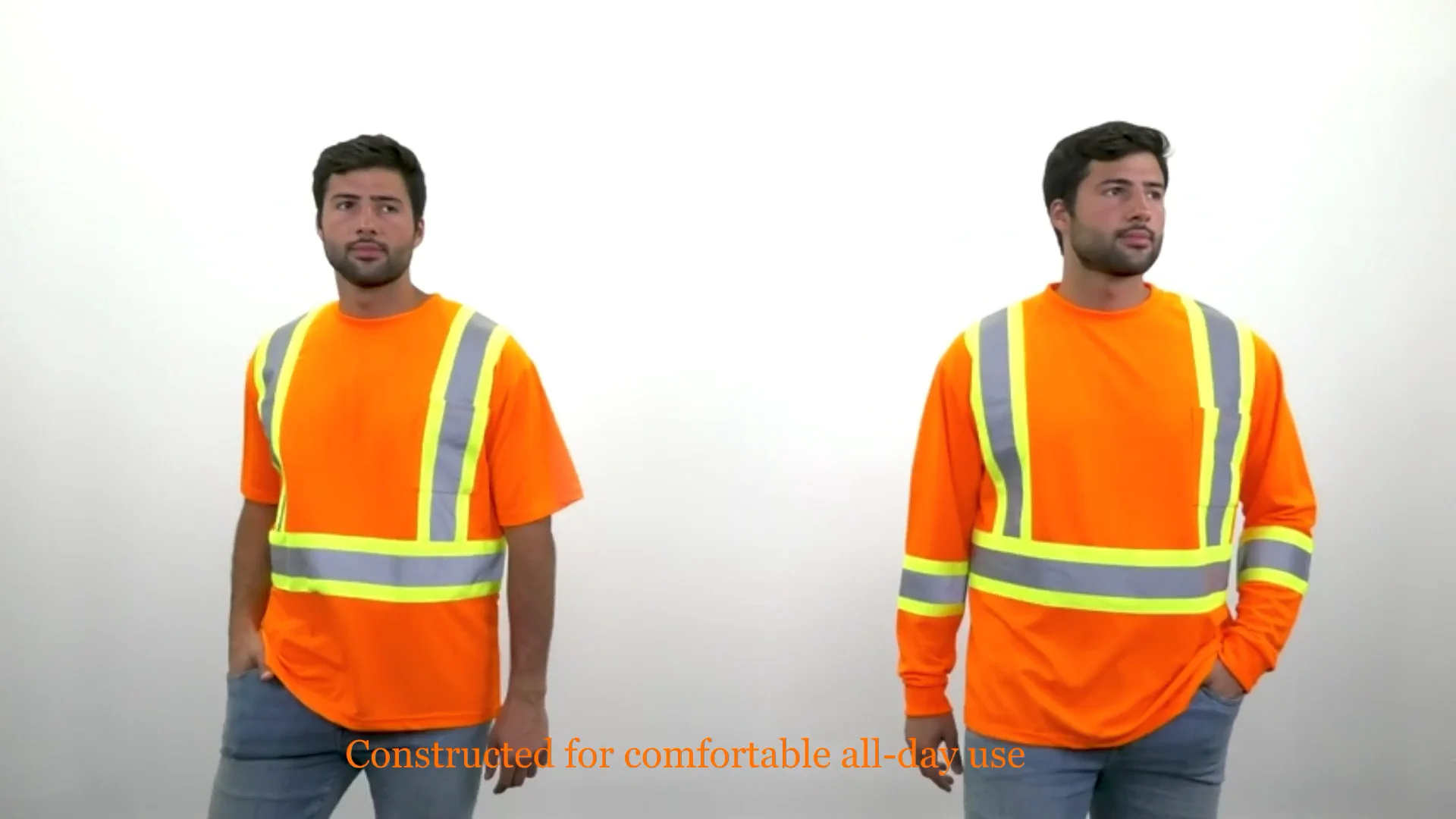 Coal Mining Clothing High Vis Long Sleeve T-shirt Class 1 - Buy Summer ...