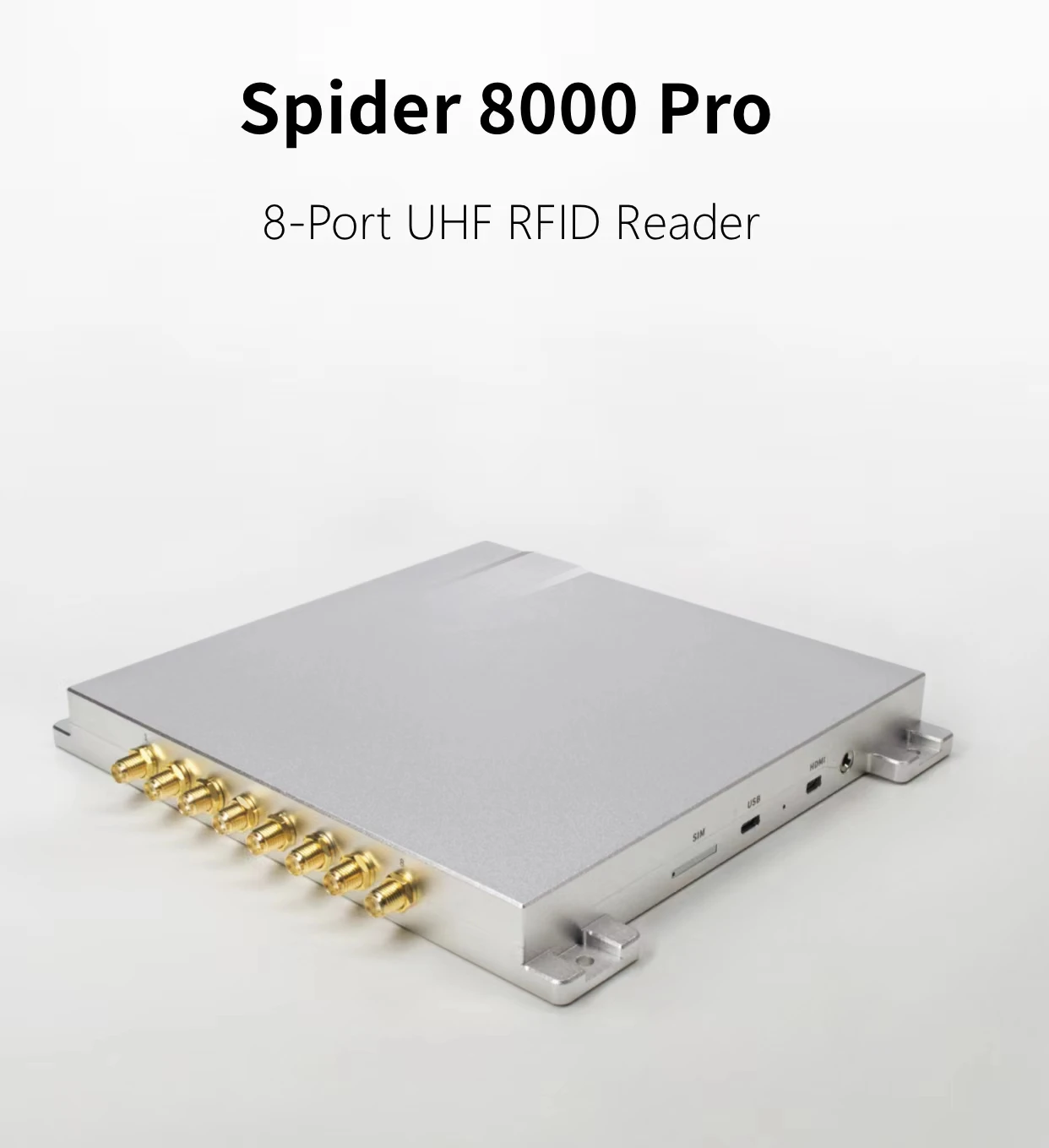 Rs232 Rs485 Rfid Reader 8 Port Reader Impinj R2000 Long Reading Range Uhf Rfid Reader - Buy Long ...