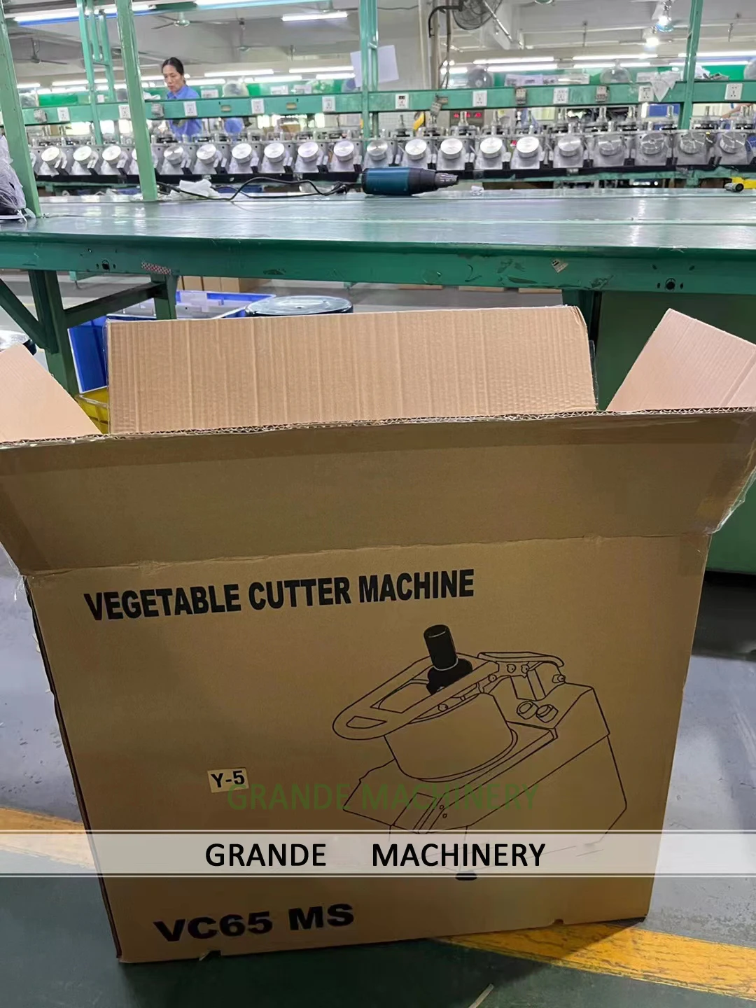 Grande Fruit Vegetable Cutting Machine Parsley Tomato Half Pepper Small ...