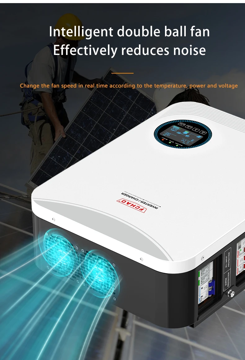 6200W DC48V to AC230V Hybrid Inverter - Save Energy Efficiently