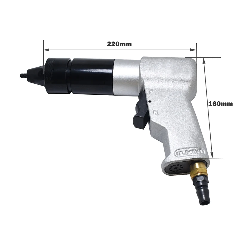 M3 M4 Pneumatic Riveting Gun Pull Setter Gun Air Rivets Nut Gun ...