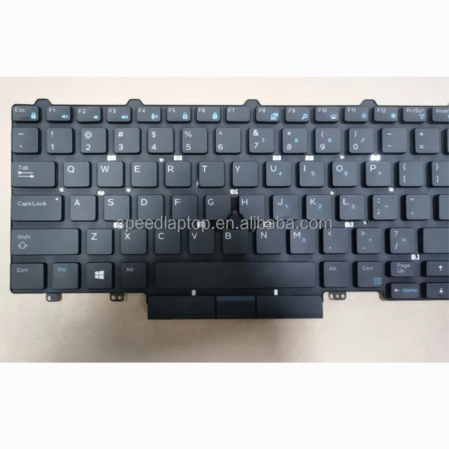 Keyboard For Dell Latitude E5450 E5470 5480 5490 0k9v28 Laptop Keyboard ...