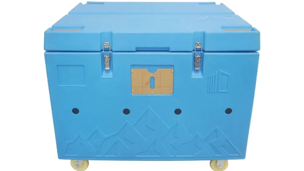 480l Dry Ice Chest Storage Box Plastic Container To Keep Low ...