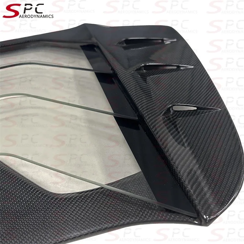 Spc 488 Dry Carbon Fiber Engine Cover For Ferrari 488 Spyder Carbon ...