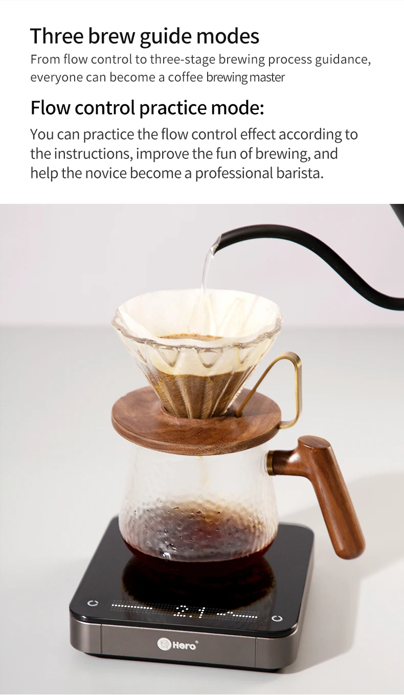 Digital Zero Hero Coffee Scale - High Quality & Precision