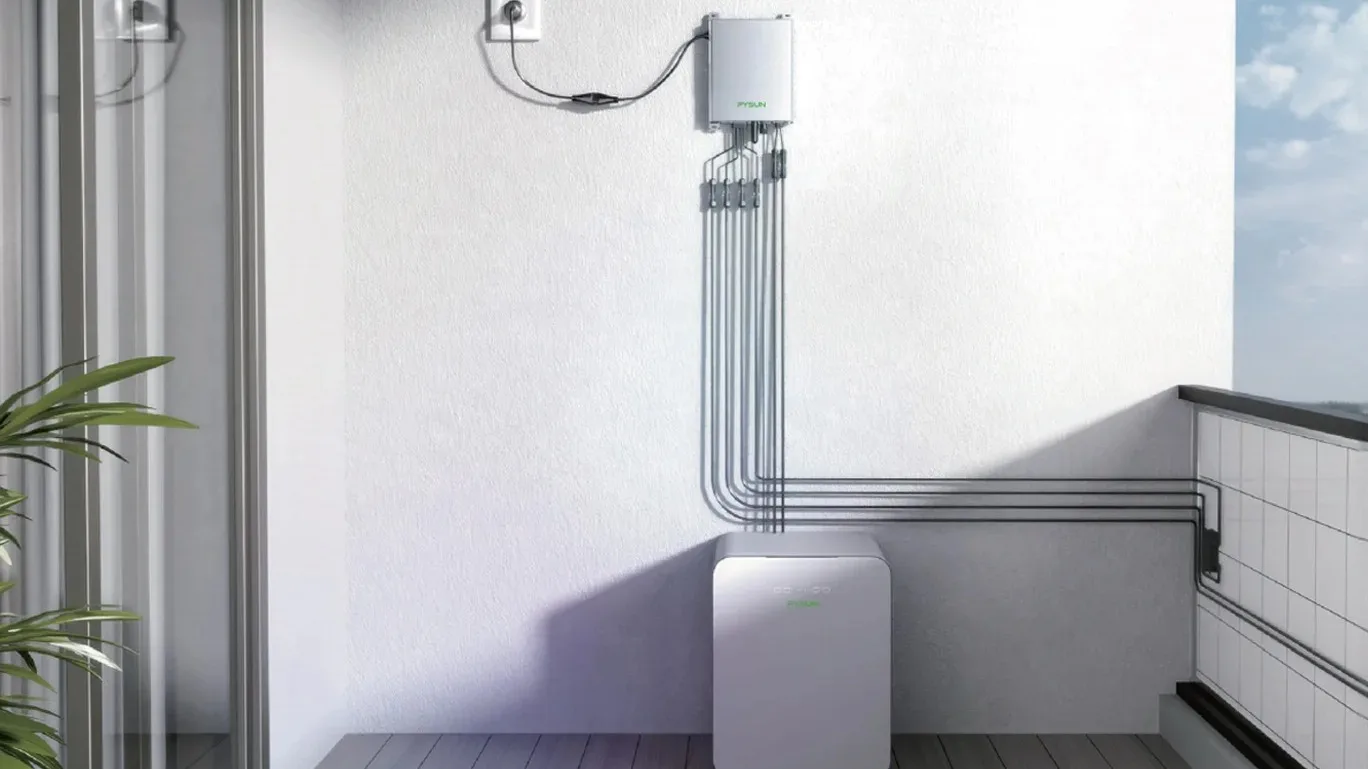 Pysun Balcony Power Plants Pv System Controller Pv Box Micro Inverter ...