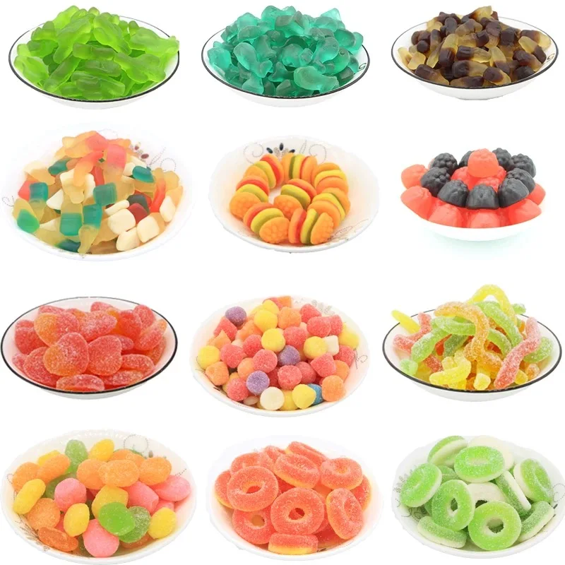 Oem Soft Sugar Free 90g Halal Giant Gummy Bears Fruity Flavor Multi ...