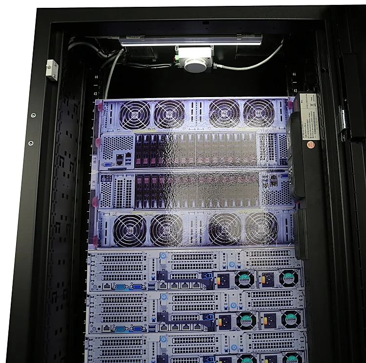 42U Server Rack - Cold Aisle Containment System for Data Centers