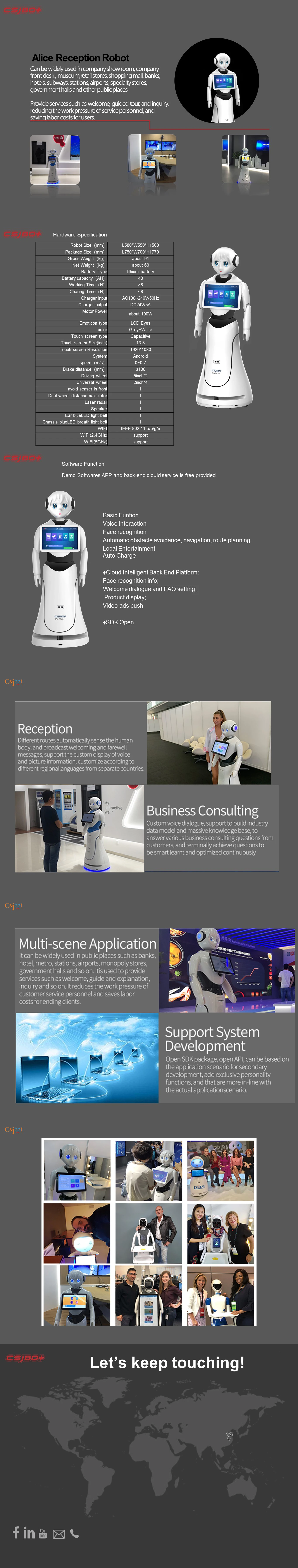 Wholesale Intelligent Service Robot for Efficient Food Delivery in ...