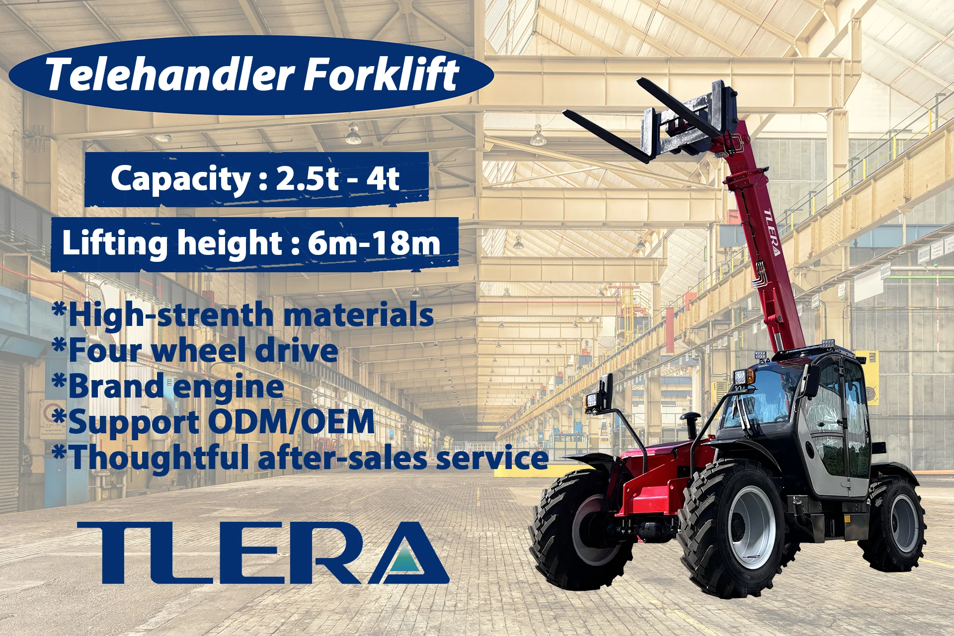3 Ton Telehandler - Efficient Telescopic Handling Solutions