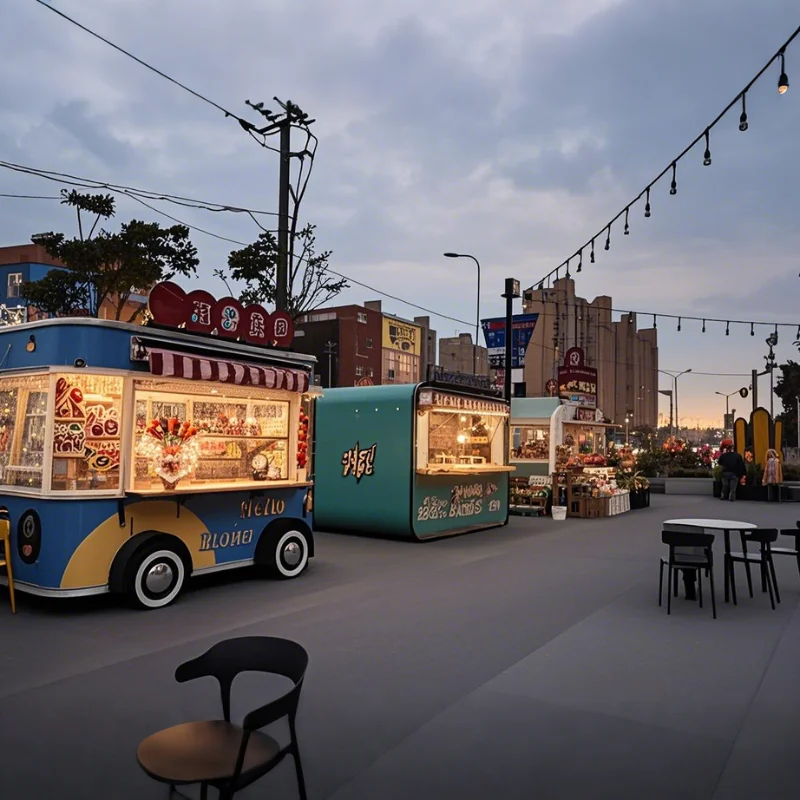 Professional Capsule Store Interior Decoration Kits