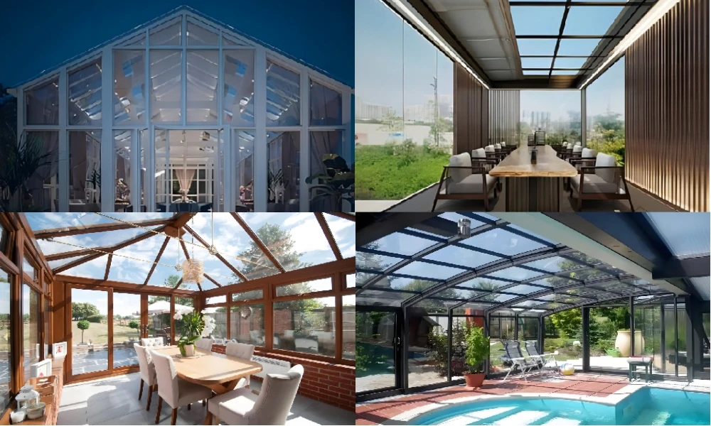 Retractable Telescopic Sunroom with Smart Electric Folding System ...