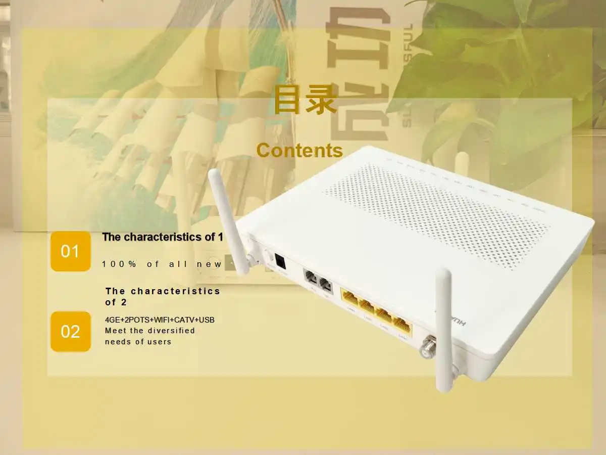 4 Ports Wifi Onu Hg8247h Gpon Ont With Catv - Buy Ec315 Modem Hg8247h ...