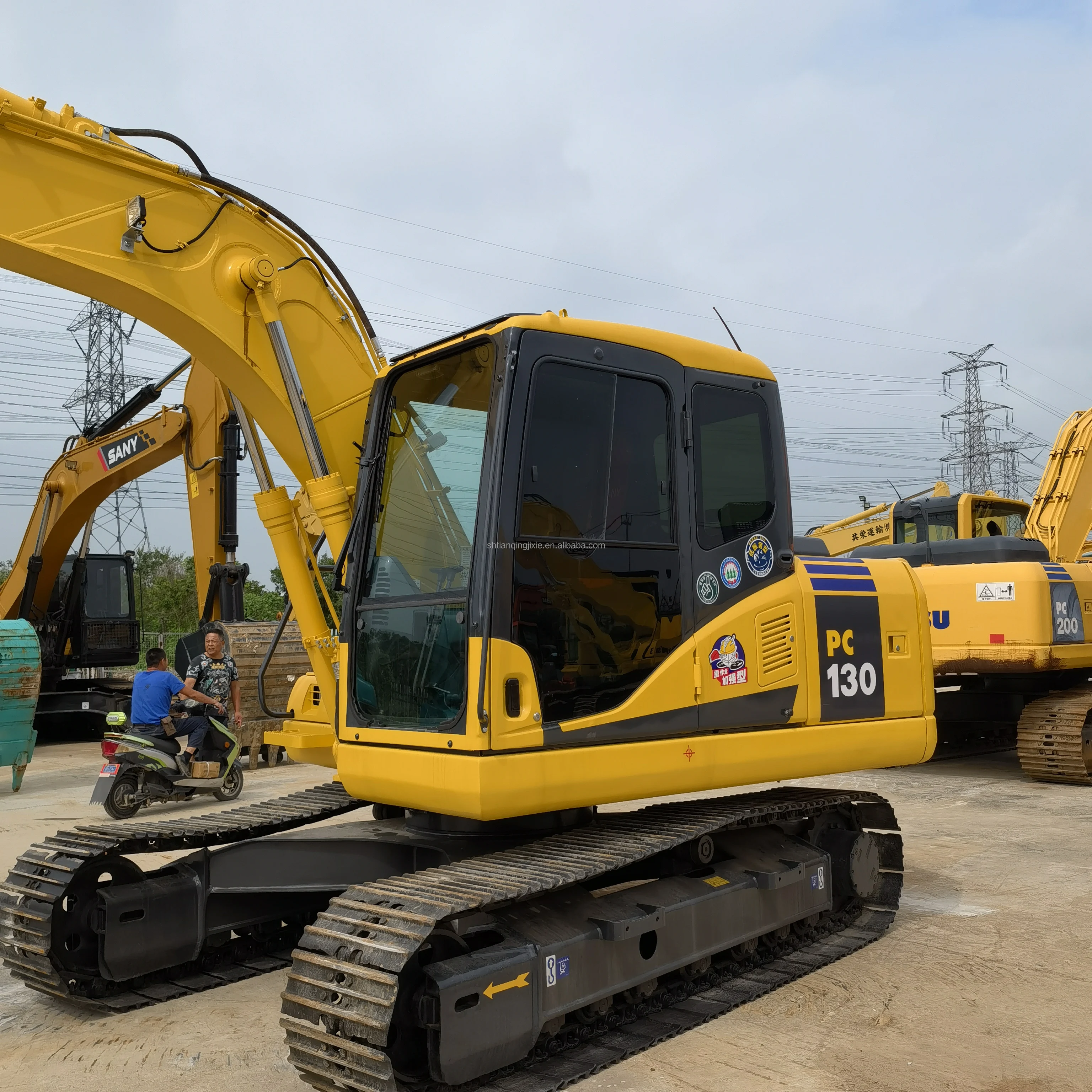 Used Crawler Excavator Mini 13t Komatsu 130-7 Construction Equipment ...