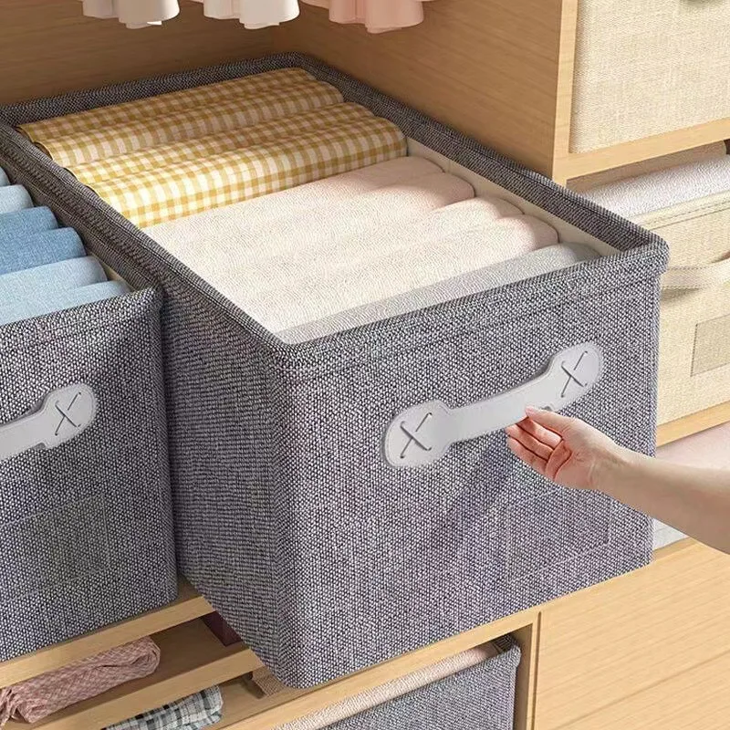 Hot Sale Collapsible Storage Box Foldable Non Woven Storage Cube Bin ...