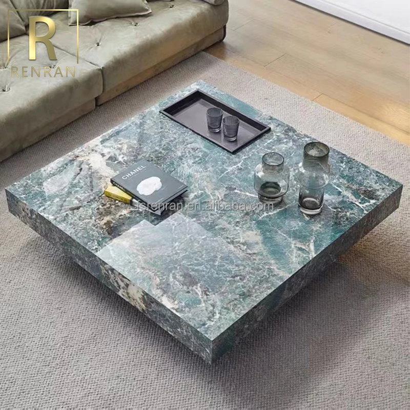 Luxury Stone Tea Tables - Modern Design for Living Room