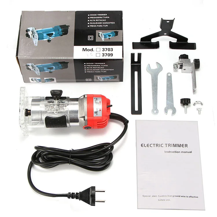 220V 800W 30000rpm Electric Laminate Edge Trimmer - Woodworking Tool