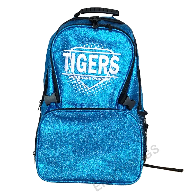 Customize Cheerleading Backpack Cheer Uniform Garment Bag Glitter ...