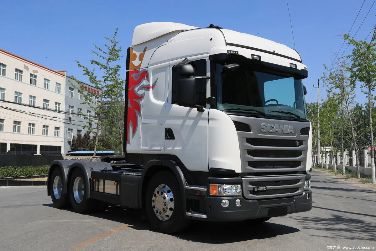 Scania's New G Series Heavy Truck 450 Horsepower 6x4 Tractor 400l Fuel ...